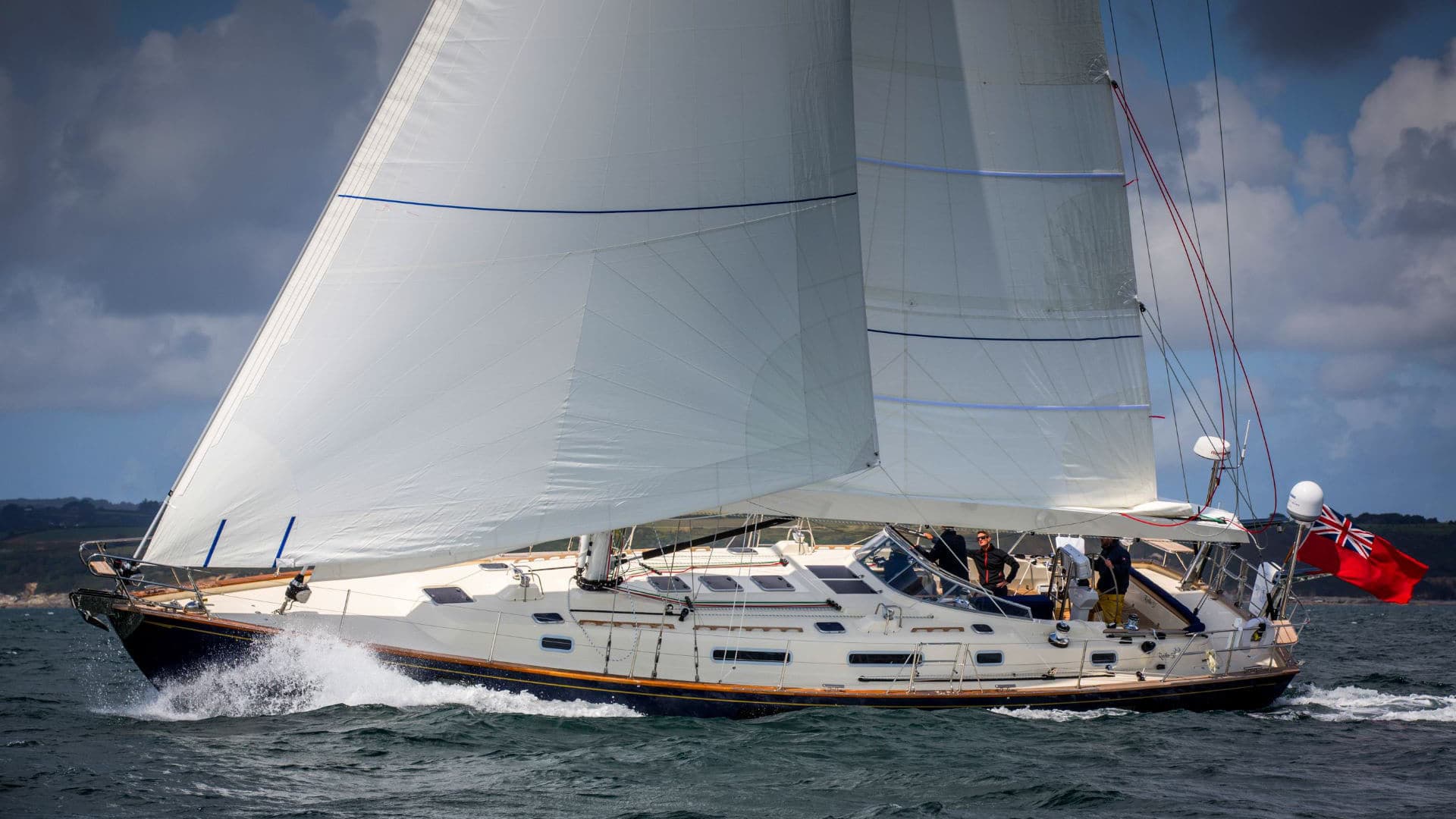 Rustler 57 - A semi-custom luxury ocean cruising yacht