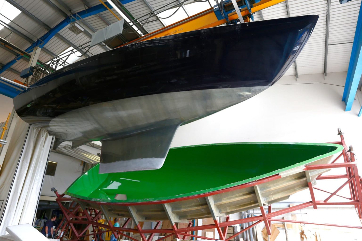 Keel construction and design explained - Rustler Yachts