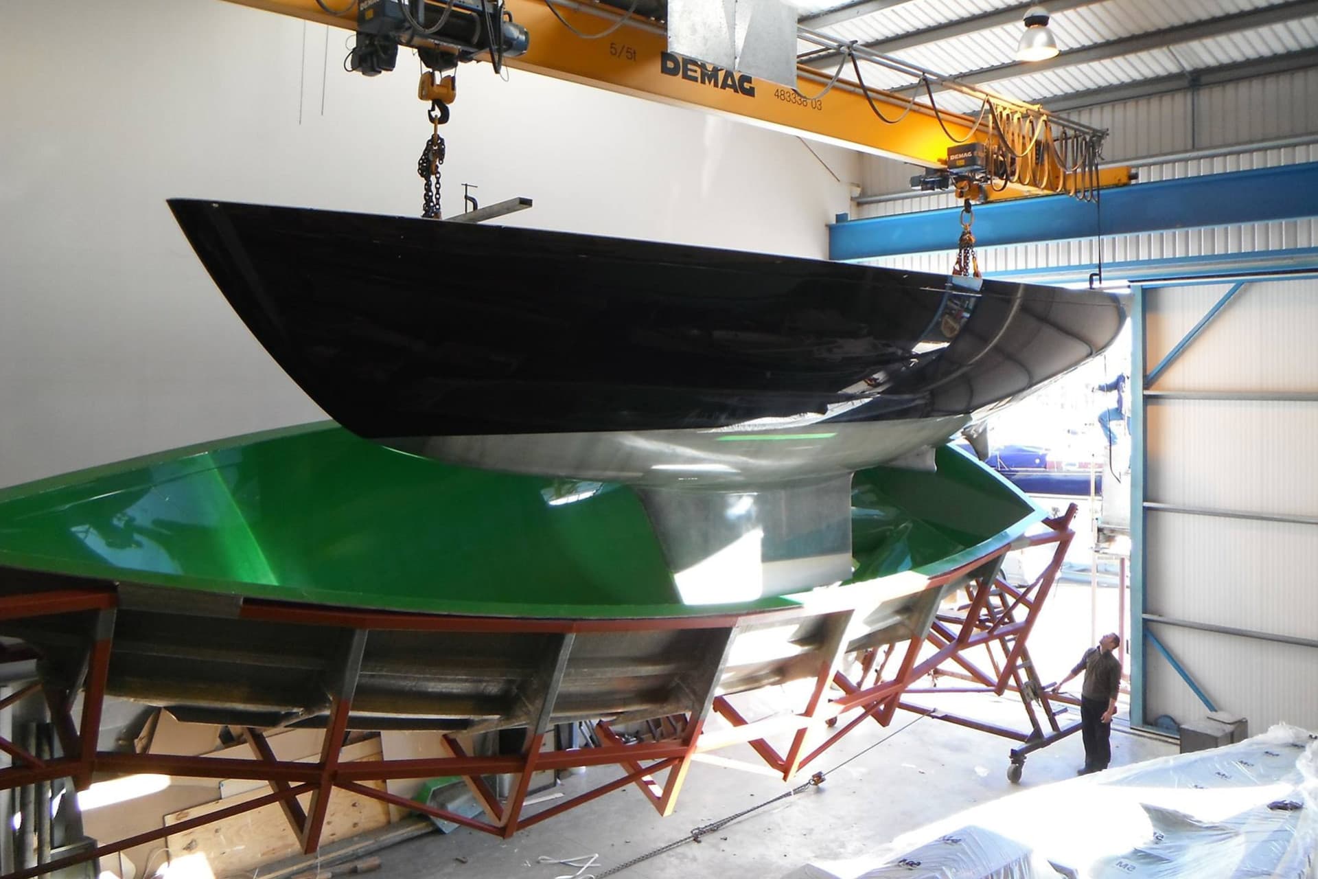 Keel construction and design explained - Rustler Yachts